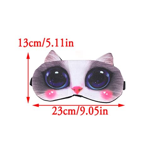 Маска для глаз с 3d рисунком животных на Хэллоуин маска для глаз с повязкой на глаза повязка