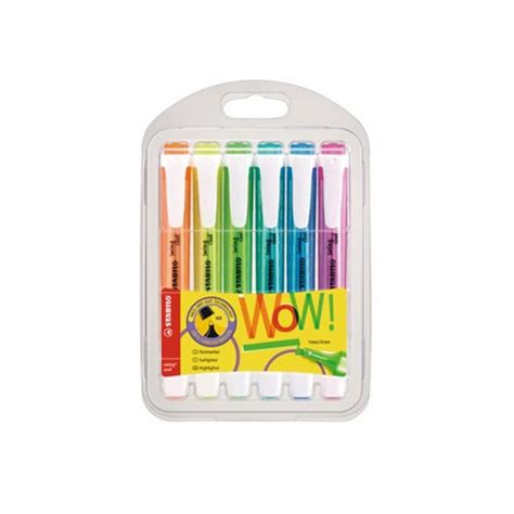 형광펜기타 스타빌로 스윙쿨형광펜6색세트40mm 코랩샵 Kolab 연구용 기자재 실험용 기초 소모품 및 연구 장비 전문 쇼핑몰