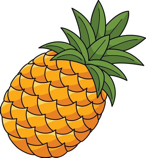 Cute Pineapple Clipart