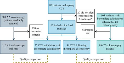 Flow Chart Of AA Colonoscopy Colon Capsule Endoscopy And CT Download Scientific Diagram