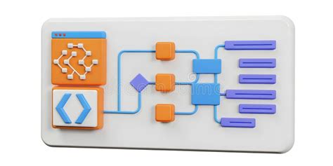 Visualizing Ai A 3d Flowchart Depicts An Algorithms Intricate Steps Processes And Data Flow