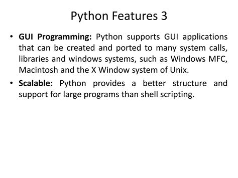 Python Introductionppt Programming Languages Computing
