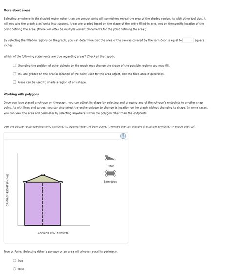 Solved 8 Areas And Polygons More Graph Objects Two Types Of Chegg Com