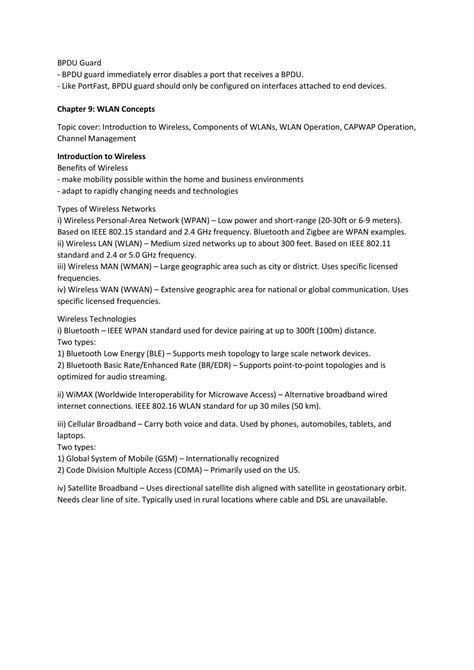 Computer Networks Study Notes Bmit2164 Computer Networks Tar Uc