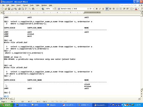 Sql Query Sql Images Dbms Material Sql Query Solution Photo ~ Gtu