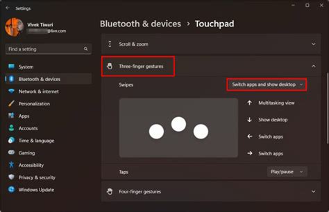 Navigate With Ease A Guide To Customizing Touchpad Gestures On Windows Virtual Desktop MashTips