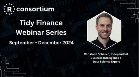 R Consortium On Linkedin Rstats Finance Webinar Financialanalysis