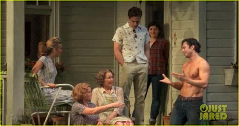 Shirtless Sebastian Stan Picnic On Broadway Ends Today Photo Sebastian Stan