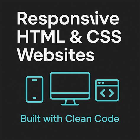 Create A Responsive And Modern Html Css Website By Devbyatif Fiverr