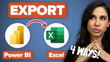 Import Power BI Data Into Excel Xelplus Leila Gharani Import Power BI Data Into Excel Xelplus Leila Gharani