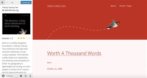 Wordpress Themes Directory Adds Style Variation Previews Wp Tavern