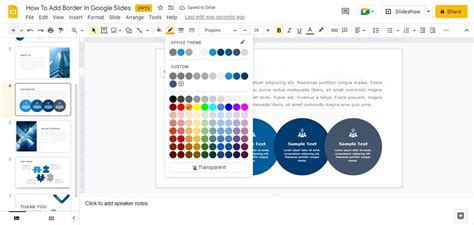 How To Add A Border In Google Slides Google Slides Tutorial