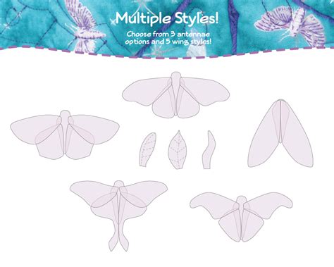Moth Plush Sewing Pattern Digital Download Beezeeart