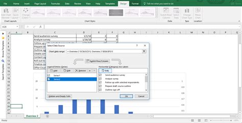 How To Create A Timeline Graph In Excel Tutorial And Templates Preceden