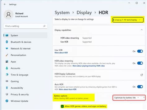 Windows 11 Hdr Battery Option Allow App Geek Rewind