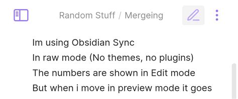 Numbered Lists Not Showing In Reading Mode Android Bug Graveyard Obsidian Forum