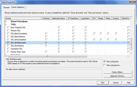 Temp Table Recompiles