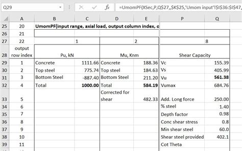 Rc Design Functions 9 01 Shear For Eurocode 2 And Bs 5400 Newton Excel Bach Not Just An