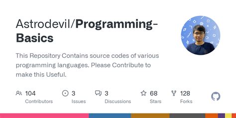 github astrodevil programming basics this repository contains source