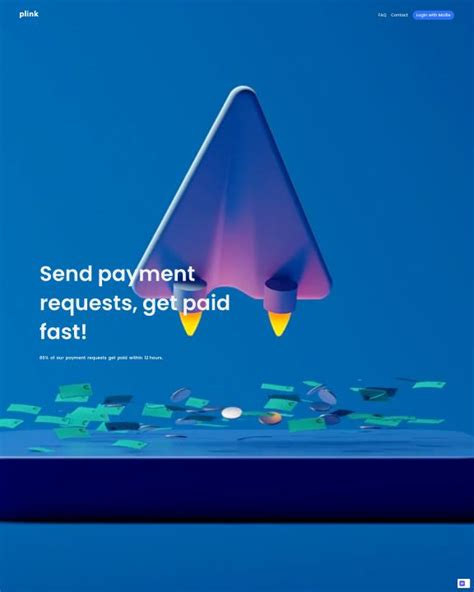 SaaS App Landing Page Webflow Template Plink Rebuild FlowRadar