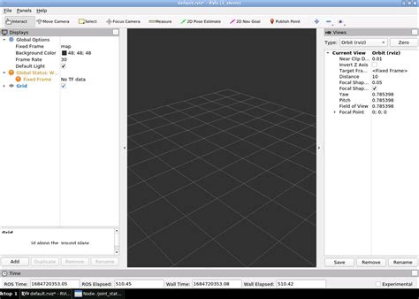 base link and robotmodel are not displayed on the rviz mastering