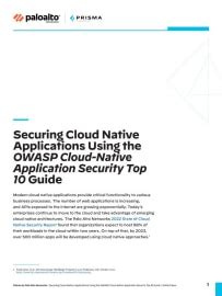 Securing Cloud Native Applications Using The OWASP Cloud Native Application Security Top