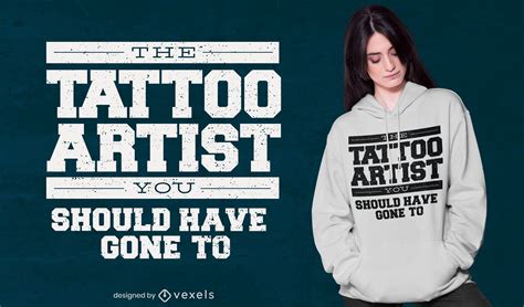 Correct Tattoo Artist T Shirt Design Vector Download