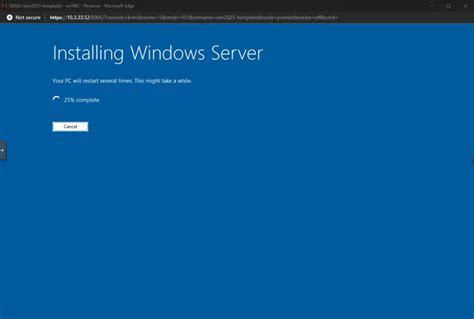Windows Server 2025 Proxmox Packer Build Fully Automated