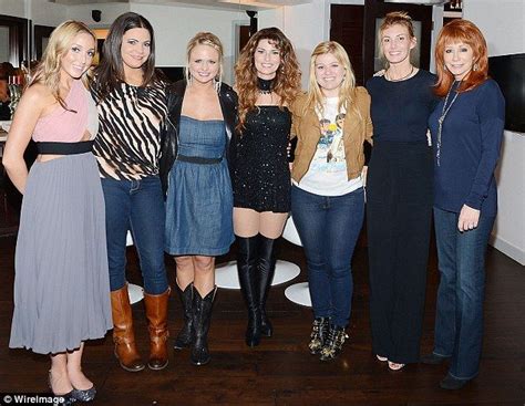 Close Call Miranda Lambert Risks Falling Out Of Her Underwire Dress As