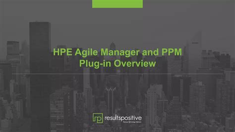 Hpe Project And Portfolio Manager And Agile Manager Ppt