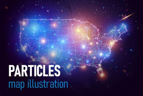 Draw A Map Made Of Neon Particles By Artacet Design Fiverr