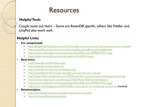 Ppt Introduction To Document Databases With Ravendb Powerpoint Presentation Id2569569