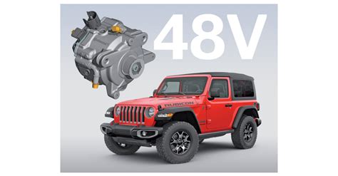Continental Technology Powers Jeep® Wranglers New Etorque Mild Hybrid