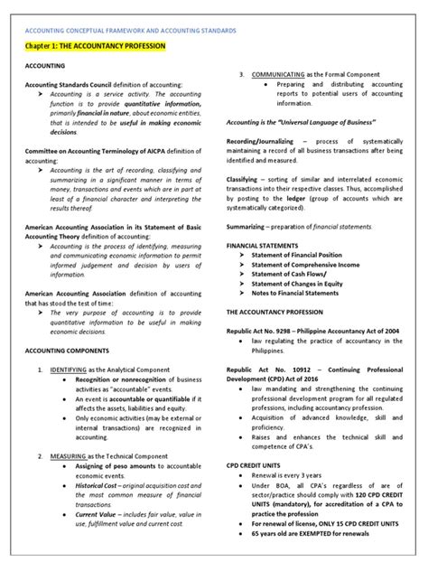 Acca Chapter 1 4 Pdf International Financial Reporting Standards