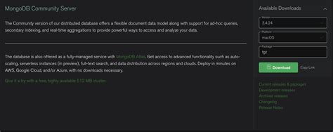Installation The Lower Version Of Mongo Community On Mac Installation And Upgrades Mongodb