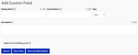 Creating Custom Metadata Fields