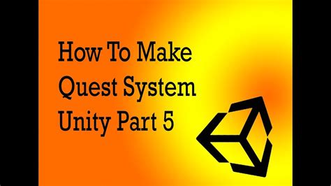 How To Make Quest System Unity Part 5 Freedom Arts 3d Tutorials