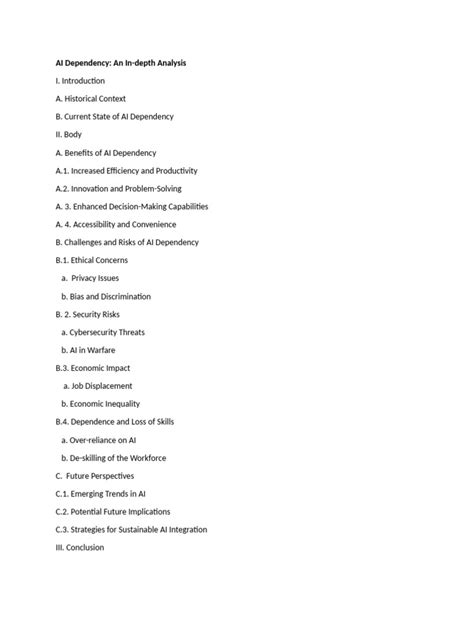 Ai Dependency Pdf