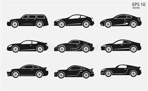 Set Of Simple Vector Icons For Cars Of Different Classes Stock Vector Illustration Of Logo Set Of Simple Vector Icons For Cars Of Different Classes Stock Vector Illustration Of Logo