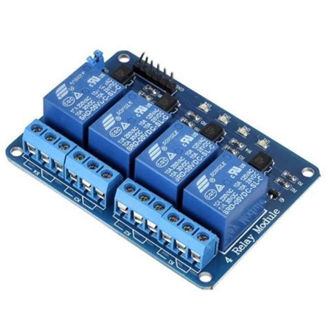 Relay Module DC V Four Channel Isolated Control Module