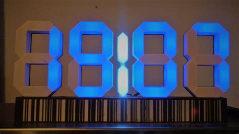 7 Segment Clock Version 2 4 Steps Instructables
