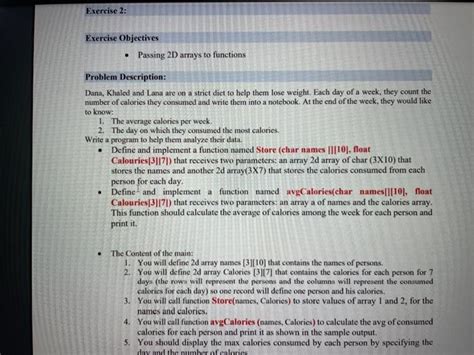 Solved Exercise 2 Exercise Objectives • Passing 2d Arrays