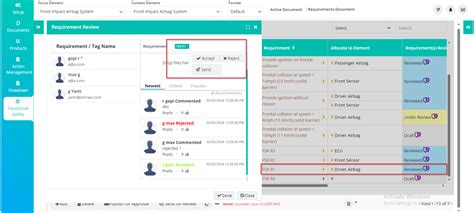 Bug 27159 Requirements Document After Accepting Or Rejecting The Review Adding Comments