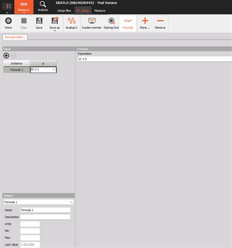Formula Math Device Modules Modules Setup Dewesoft X Manual En