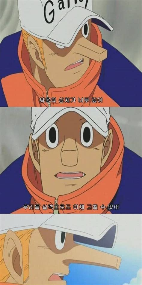 누가 더 이해되는지 궁금한 원피스 루피 우솝 불화 사건 2025 밈 유머 만화