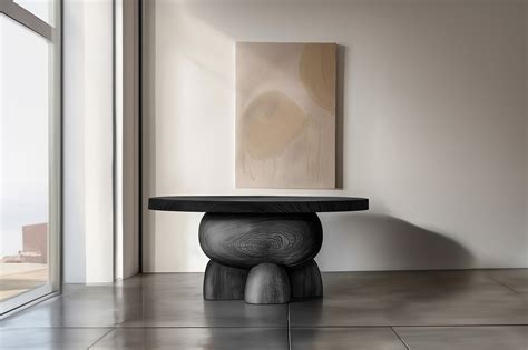 Joel Escalonas Elefante Side Table 4 Organic Shapes Decorative Detail — Nono Furniture