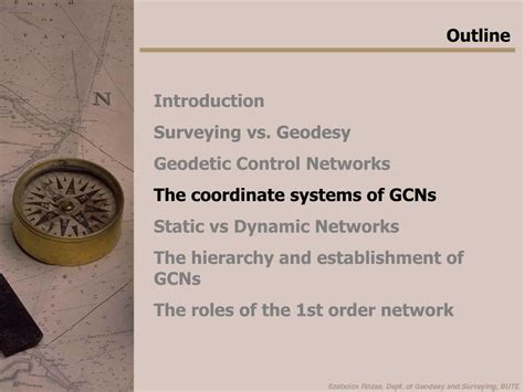 PPT Geodetic Control Network Lecture The Purpose Of Geodetic Control Networks PowerPoint