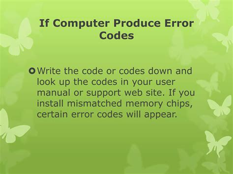 Basic Computer And Ram Troubleshooting Pptx
