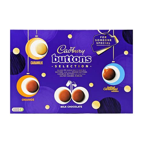 cadbury buttons selection box 375g blighty s british store
