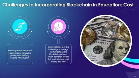 Blockchain Technology Applications In Education Industry Training Ppt Ppt Sample
